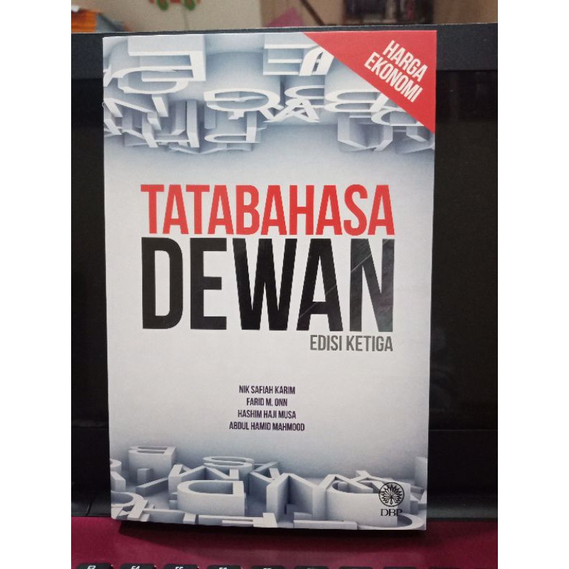 ZBH. Tatabahasa Dewan. Edisi Ketiga. Nik Safiah Karim, Farid M. Onn ...