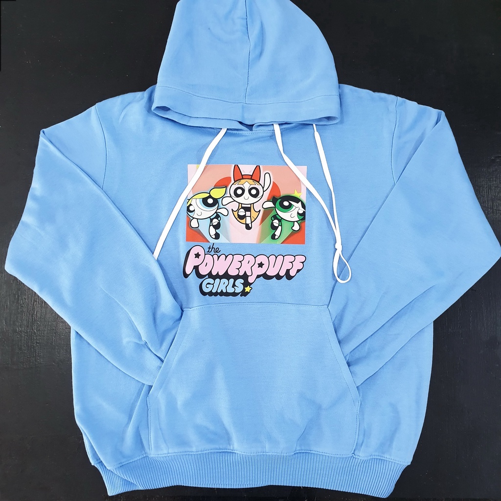 Otterlite HOODIE JACKET - POWERPUFF GIRLS (LIGHT BLUE) | Shopee Malaysia