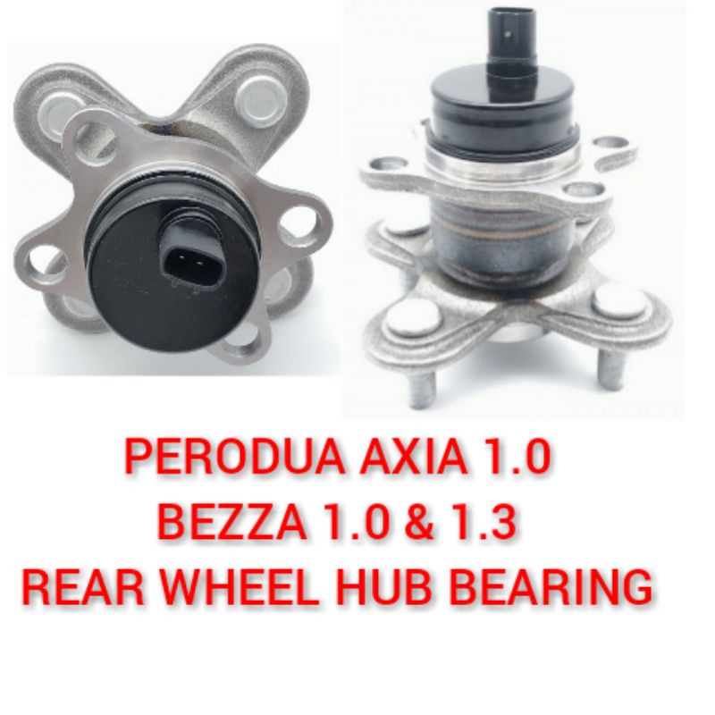 🤩PERODUA AXIA 1.0 & BEZZA 1.0, 1.3 REAR WHEEL HUB BEARING OEM (42410 ...