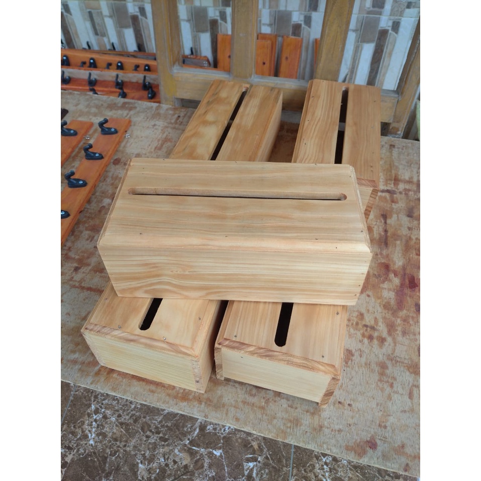 KAYU Tissue Box/Pine Wood tissue Box/Unique tissue Box/Dutch Teak Wood ...