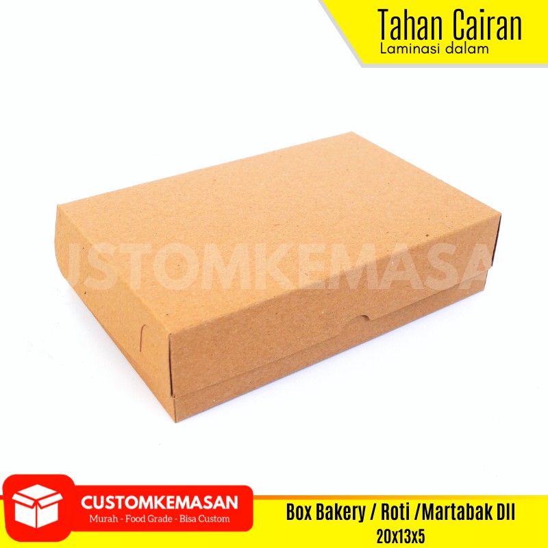 Block Cake Boxes, Brownies Boxes, Banana Nugget Boxes, Martabak Boxes ...