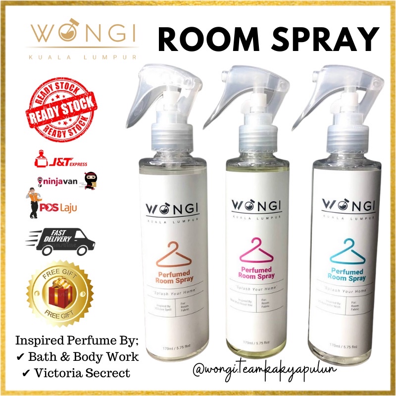 WONGI ROOM SPRAY inspired by BATH & BODY WORK | VICTORIA SECRET PERFUME ...