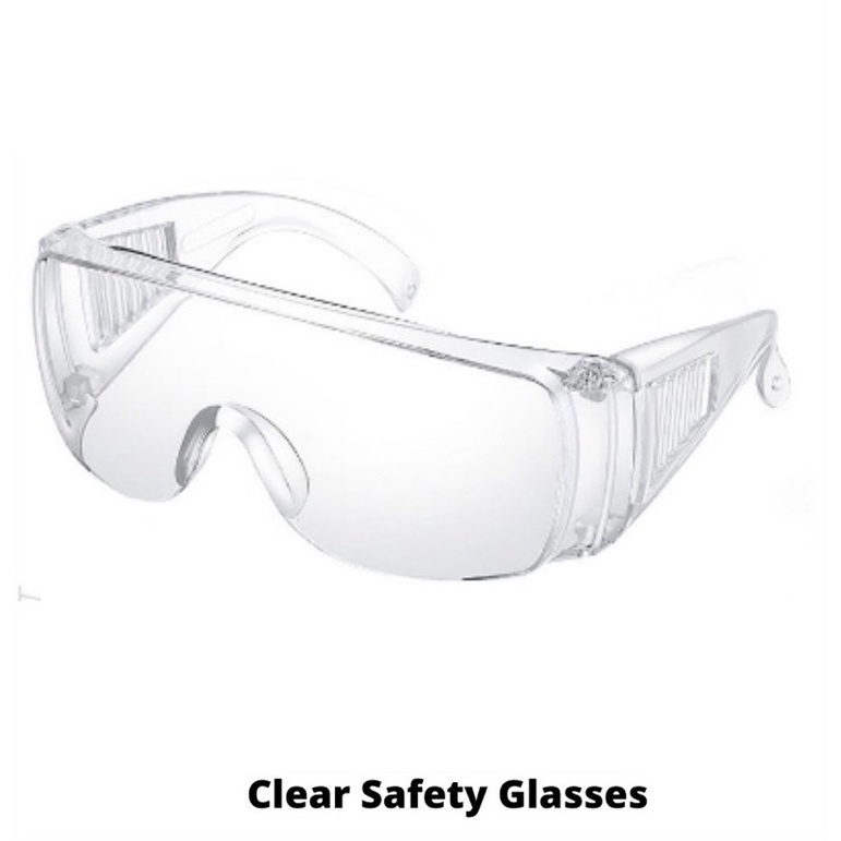 Clear Safety Glasses/Face Shield/Eye goggles/Eye Protection glass ...