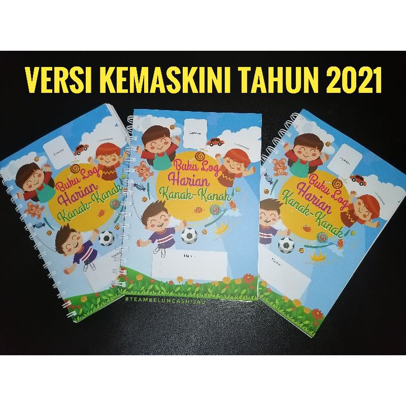 [PJM] READYSTOCK Versi 2021 Buku Log Harian Taska/Tadika/Pusat Jagaan ...