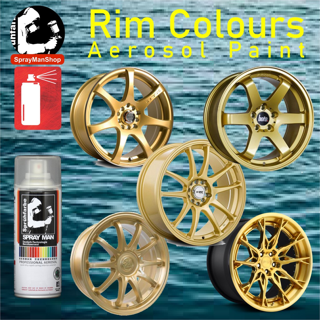 Sport Rim Colour Aerosol Spray Paint 400ml for Car / Motor Part 3/3 ...