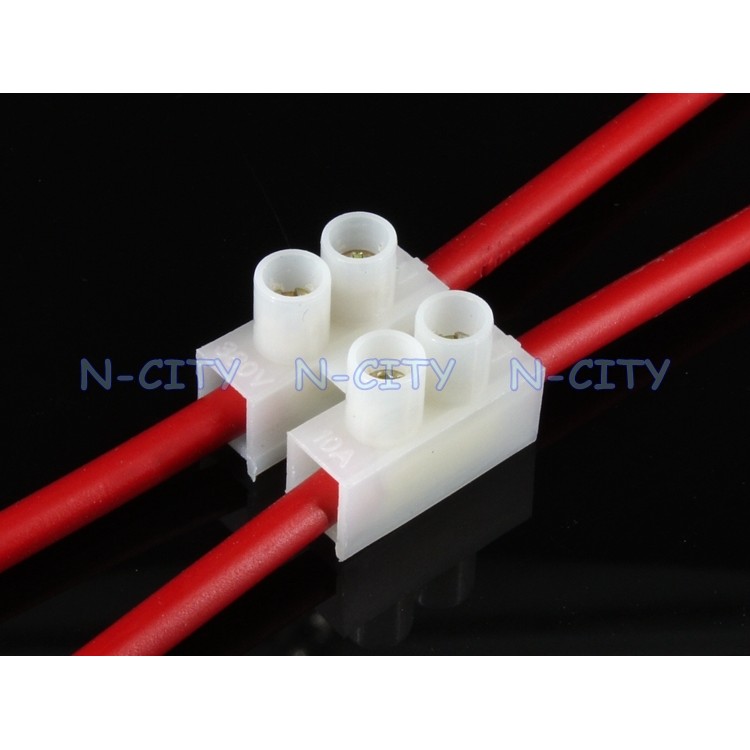 ((N-CITY Electrician) Connector 2-Bit Terminal Block, Wire Connector ...