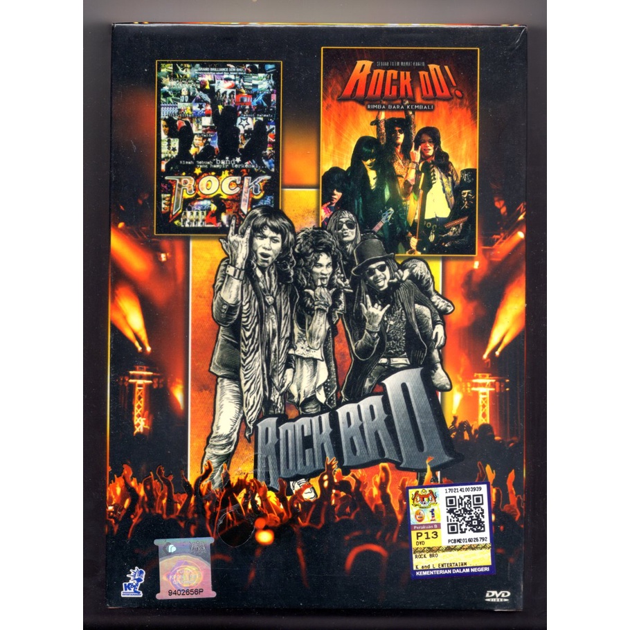 ROCK COLLECTIONS [ROCK + ROCK OO + ROCK BRO] (DVD Original) | Shopee ...