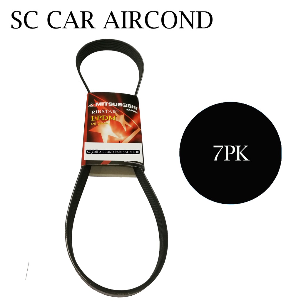 NISSAN LATIO 1.6CC 7PK BELT (AIRCOND COMPRESSOR) | Shopee Malaysia