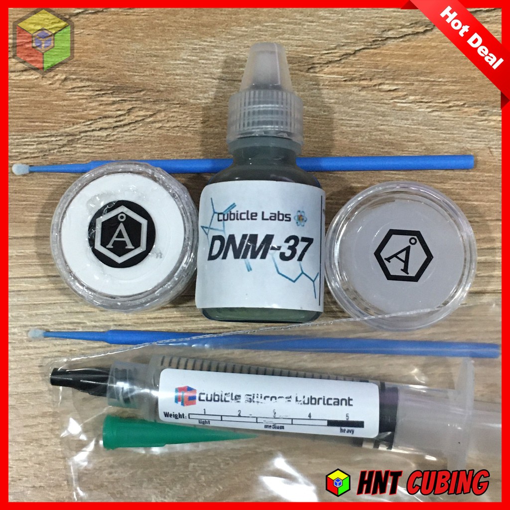 [Combo Cubicle] 4 Types Lube For Rubik Angstrom Dignitas 5cc, Gravitas ...