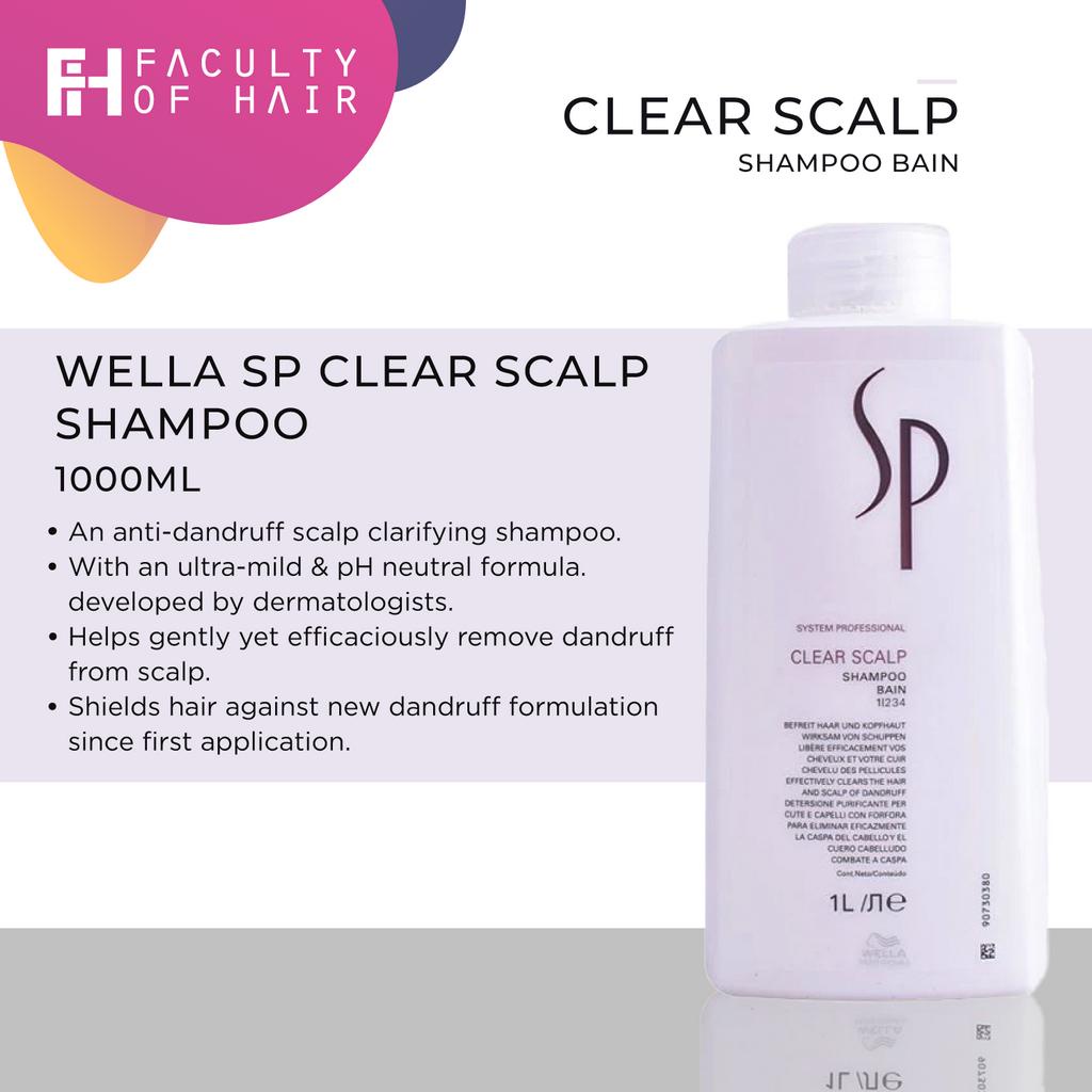 Wella SP System Professional Clear Scalp Shampoo (1000ml) | Shopee Malaysia