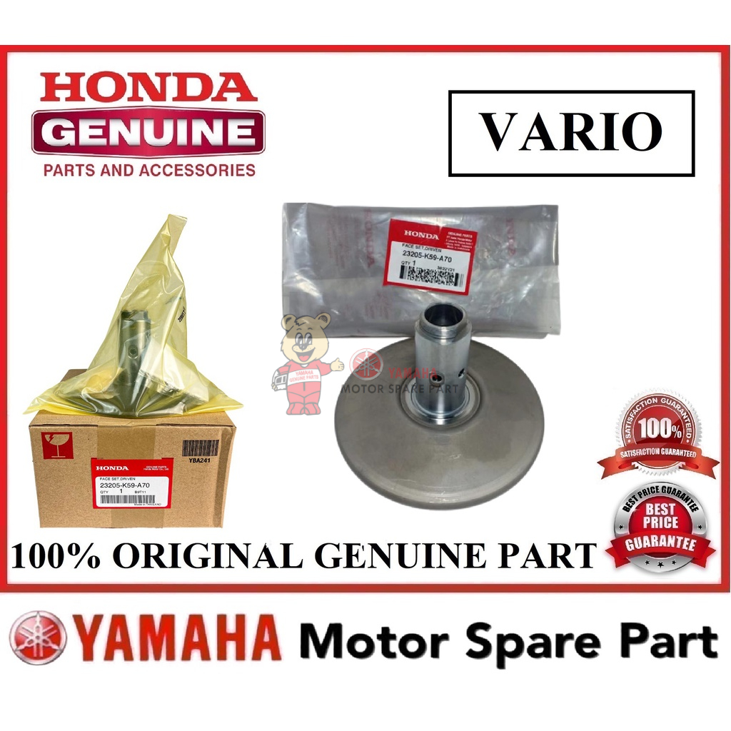 100% ORIGINAL HONDA VARIO150 FACE SET DRIVEN 0 23205-K59-A70 REAR ...