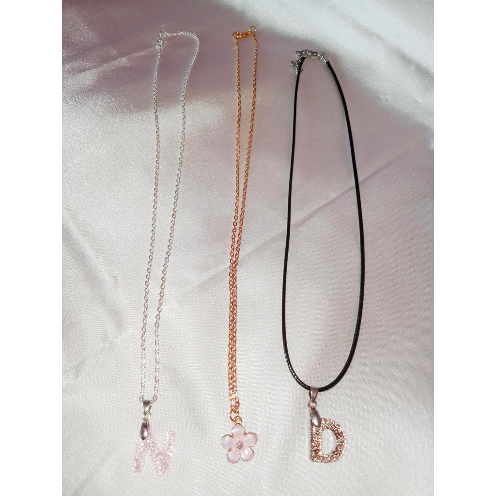 [CUSTOM RESIN] Rantai Huruf Kecil Loket Corak | Shopee Malaysia
