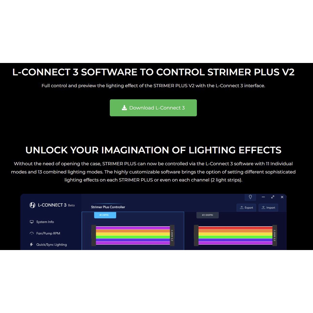 Lian Li STRIMER L-Connect 3 Controller | Shopee Malaysia