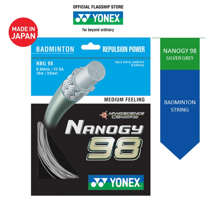 Yonex Nanogy 98 Badminton String|Tali Badminton NANOGY 98 | Shopee Malaysia