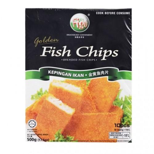Figo Golden Fish Chip 500g | Shopee Malaysia