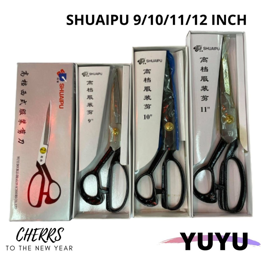 SHUAIPU WUYI-DOUBLE-DRAGON SCISSORS 9/10/11 INCH | Shopee Malaysia