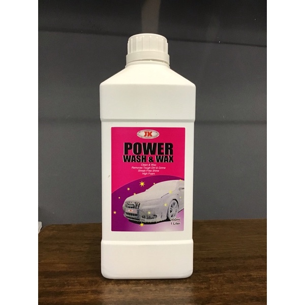 POWER WASH & WAX (car/motor) | Shopee Malaysia