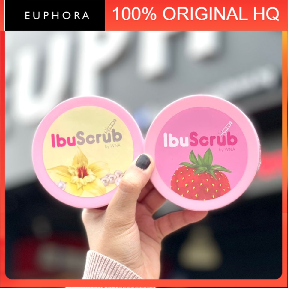 🔥 VIRAL 🔥💯% ORIGINAL HQ WNA IBU Scrub & Booster Vanilla & Strawberry ...