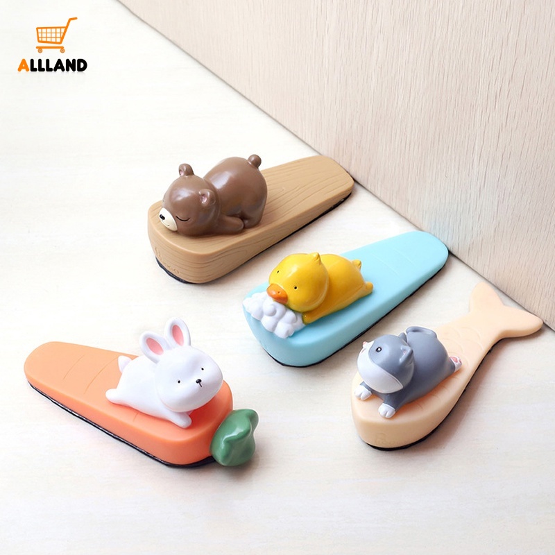 Creative Cartoon Animal Soft Vinyl Door Stopper/ Non-Slip Silent Door ...