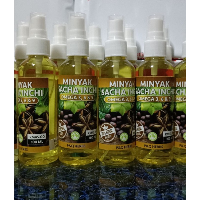 Minyak Sacha Inchi,100ml.ORIGINAL. | Shopee Malaysia