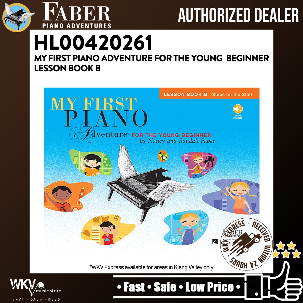 My First Piano Adventure For The Young Beginner Lesson Book B ...