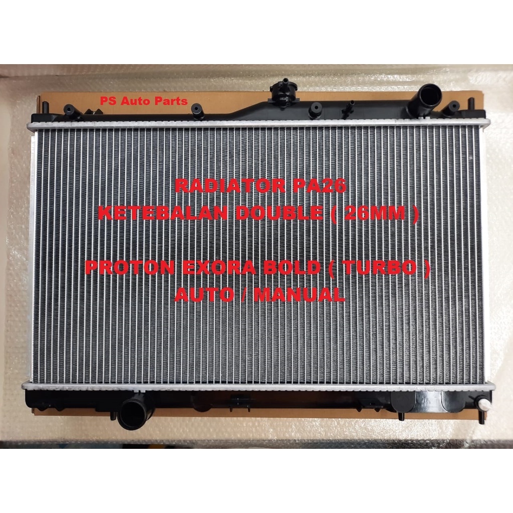 Radiator Proton Exora 1.6 Bold Turbo Auto Manual Tangki Air Kereta ...
