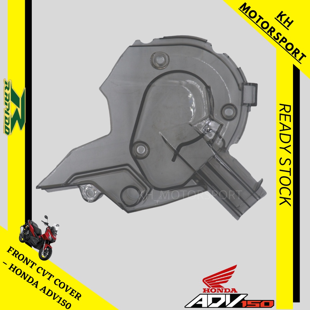 RAPIDO HONDA ADV150 ADV 150 FRONT CVT COVER (SMOKE TRANSPARENT ...