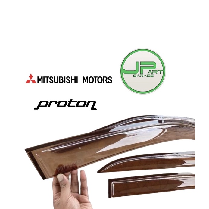 Proton wira door visor evo 3 coco 100 original OEM Shopee Malaysia