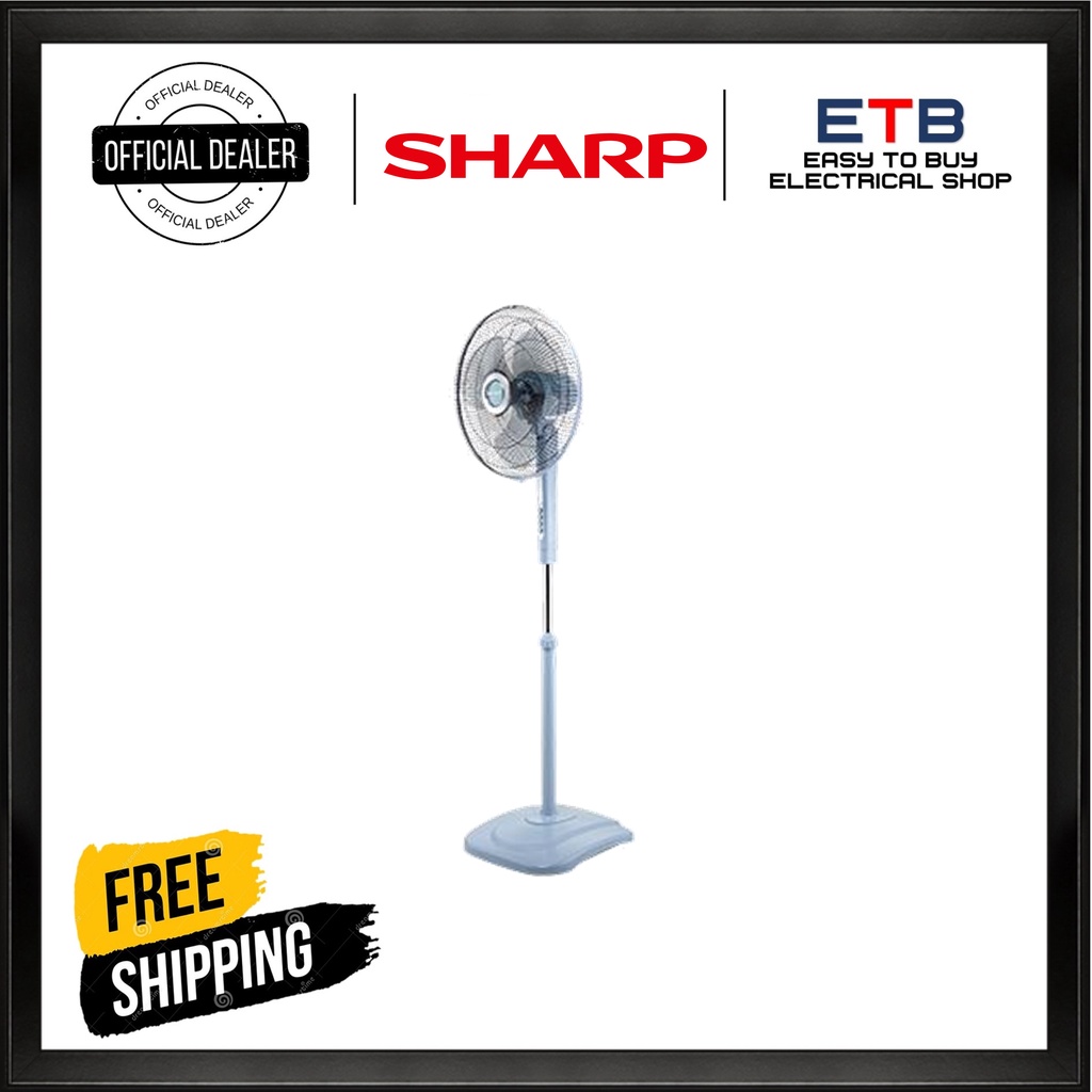 SHARP Stand Fan 16" PJS169 | Shopee Malaysia