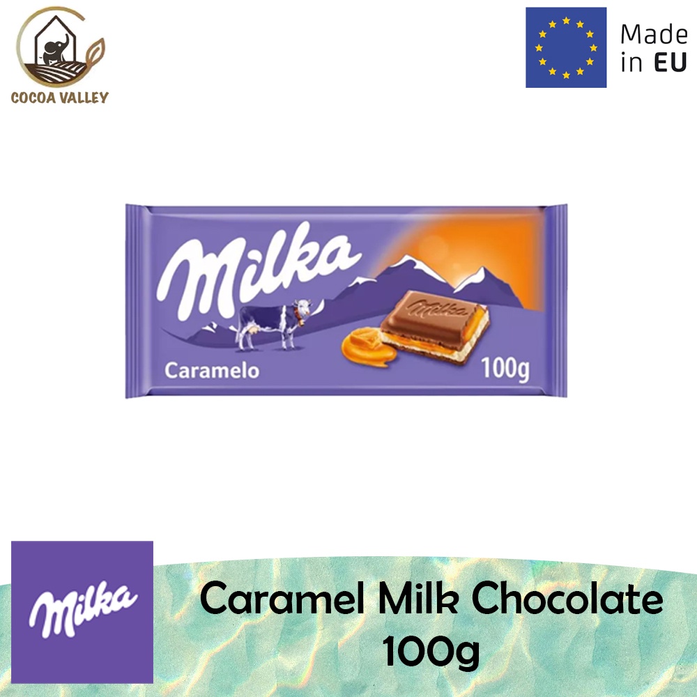 Milka Caramel Milk Chocolate 100g (Made in EU) | Shopee Malaysia