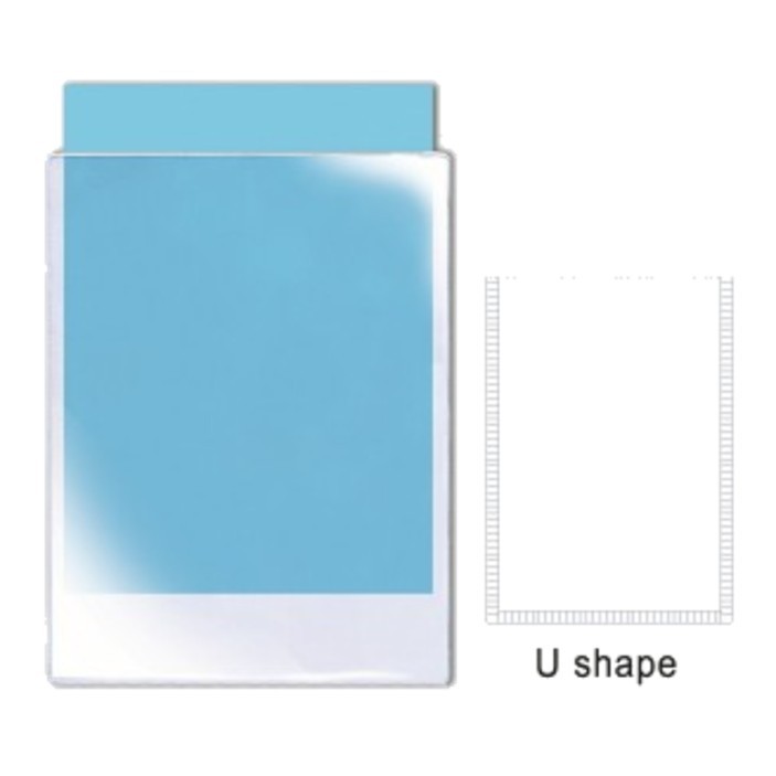A4 L / C / U Shape Plastic Transparent Holder, PVC Clear Folder, File ...