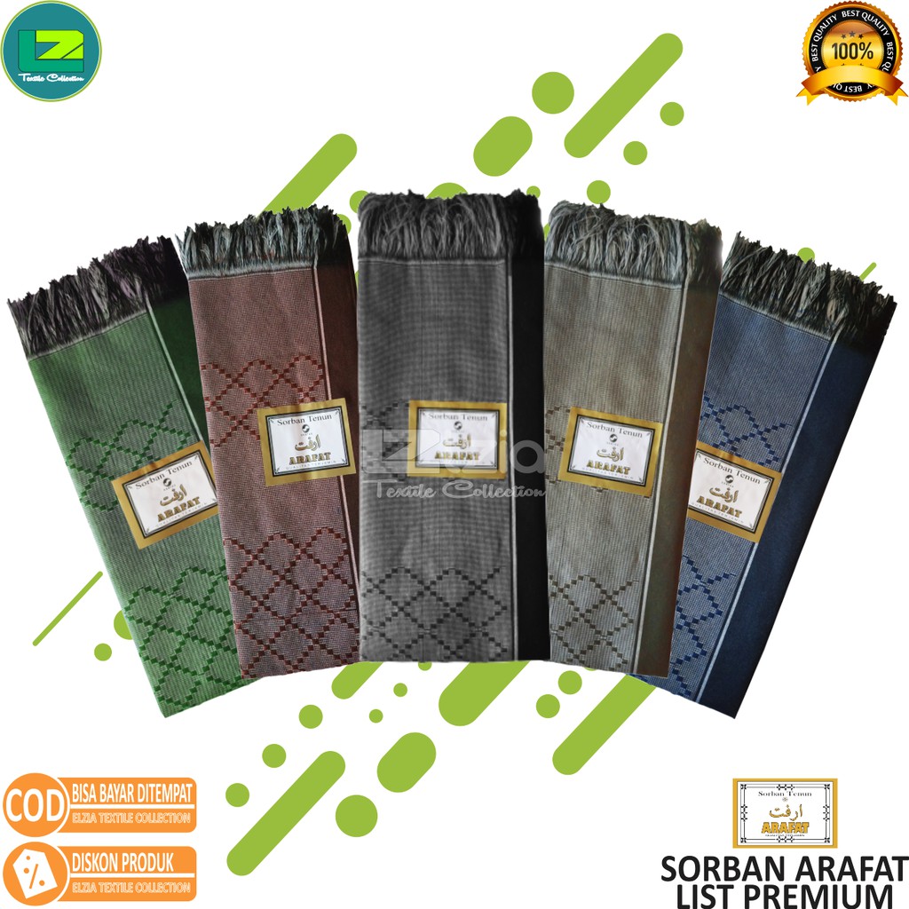 HAJI TURBAN ARAFAT TURBAN PREMIUM LIST | Shopee Malaysia