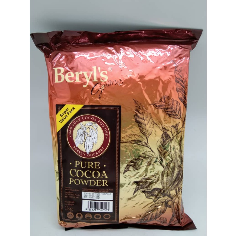 Beryl's Gourmet Pure Cocoa Powder 可可粉 250gm / 500gm | Shopee Malaysia