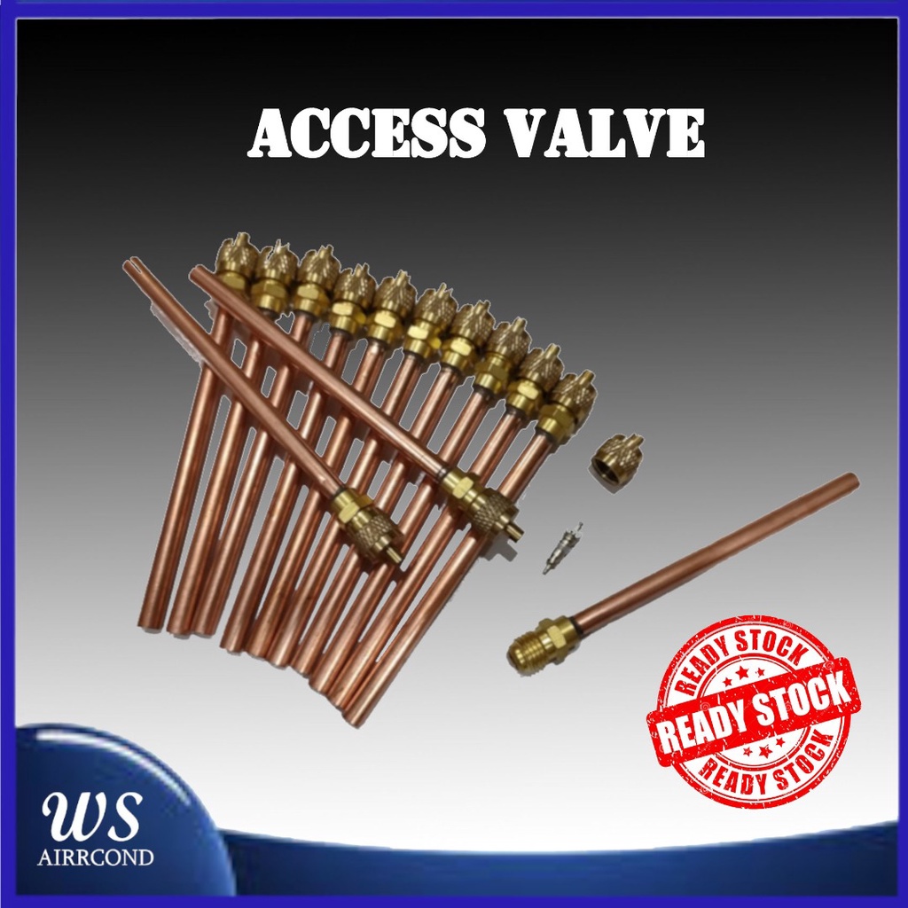 【WS】 Access Valve Refrigerator & Access Valve Aircond 1/4" (Ready Stock ...