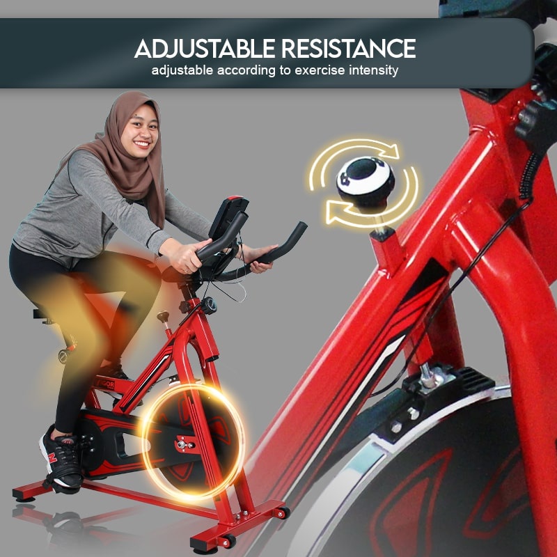 Vigor Fitness Spinning Stationary Cardio Exercise Bike S1 / Stesen ...