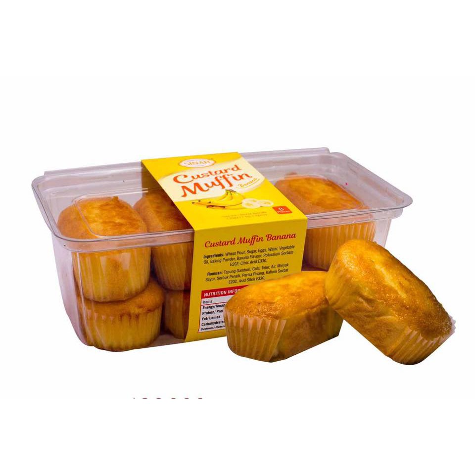 6 Flavor Sinar Cookies Custard Muffin Kek Kuih Raya | Shopee Malaysia