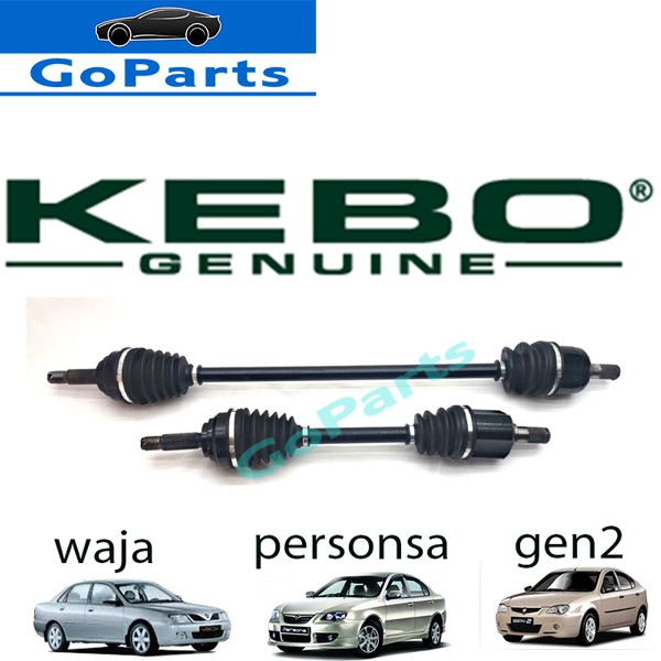WAJA / GEN2 / PERSONA DRIVE SHAFT LEFT AND RIGHT (KEBO GENUINE ...