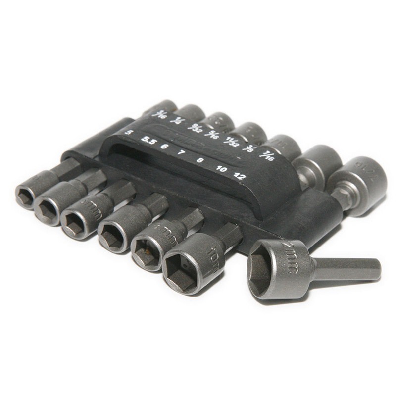 14pcs Power Nut Driver Set Dual Metric MM & Standard SAE | Shopee Malaysia
