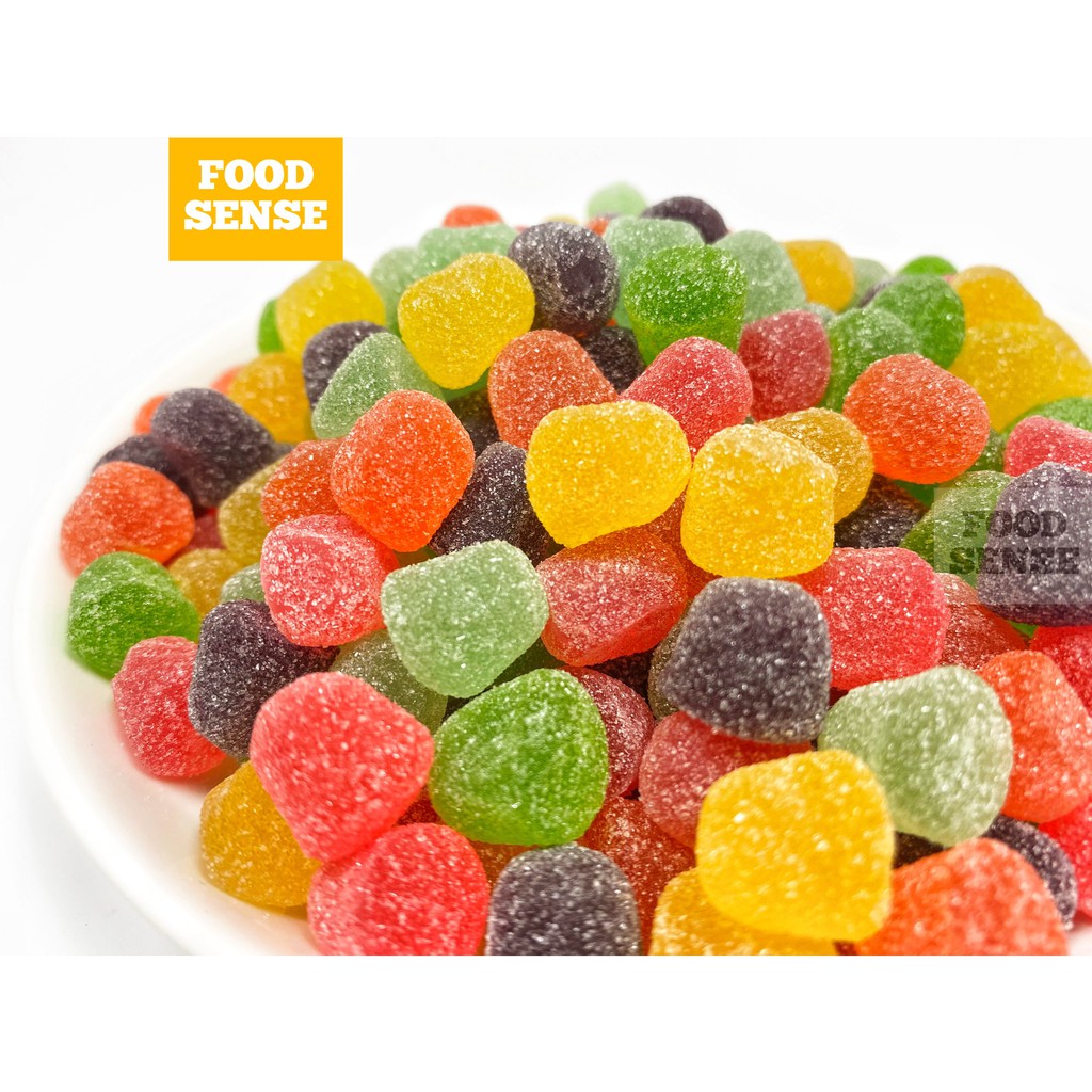 Food Sense Mini Jelly Candy • Gula Jelly Kecil • 迷你水果软糖 (200g) | Shopee ...