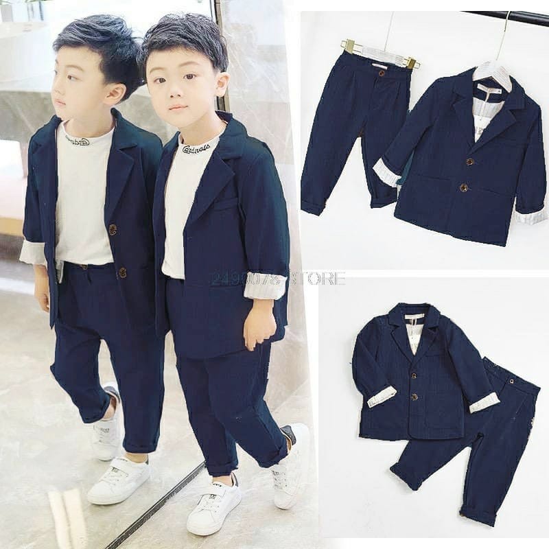 Kid blazer set | Shopee Malaysia