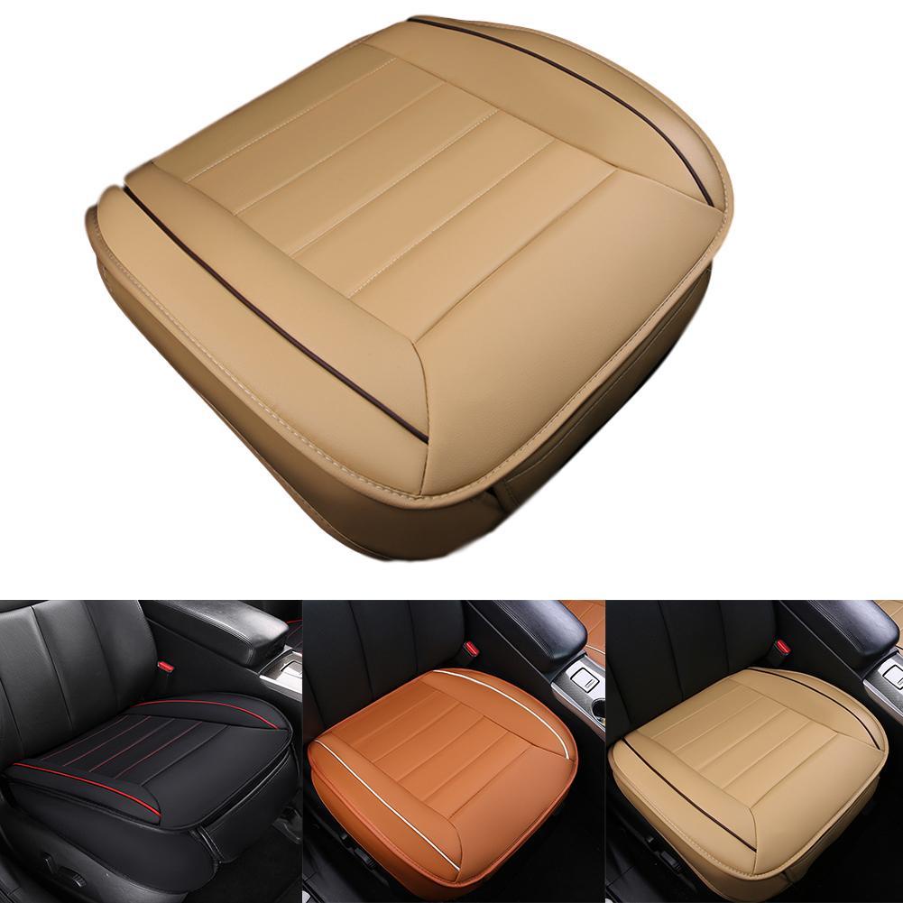 Universal PU Leather Car Seat Cushion Four Season Waterproof Car ...