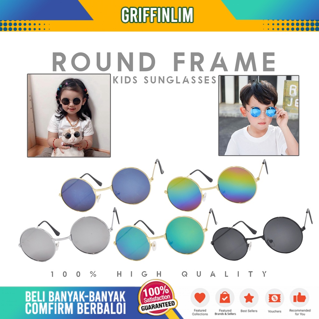 Baby Kids Sunglasses Children Boys Girls UV Protection Goggles ...