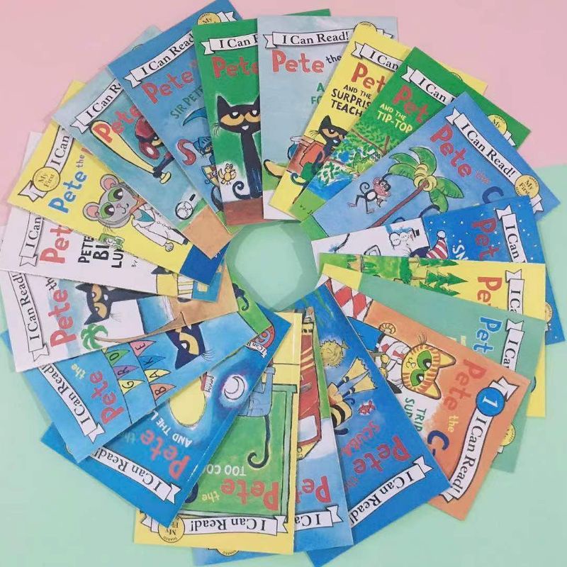 Pete Cat i Can Read 31 Volumes Elementary School English Picture Book ...