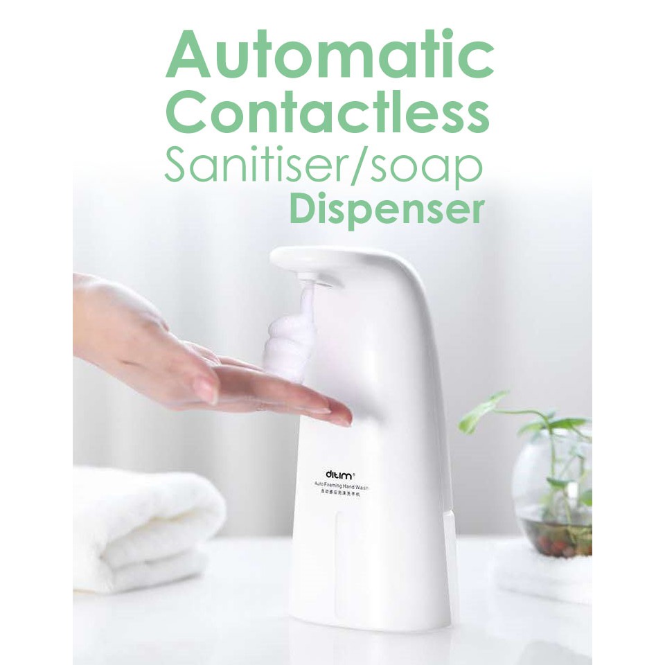 [Ready Stock] Auto Contactless Soap / Sanitiser Dispenser Induction Foam (Not including hand ...