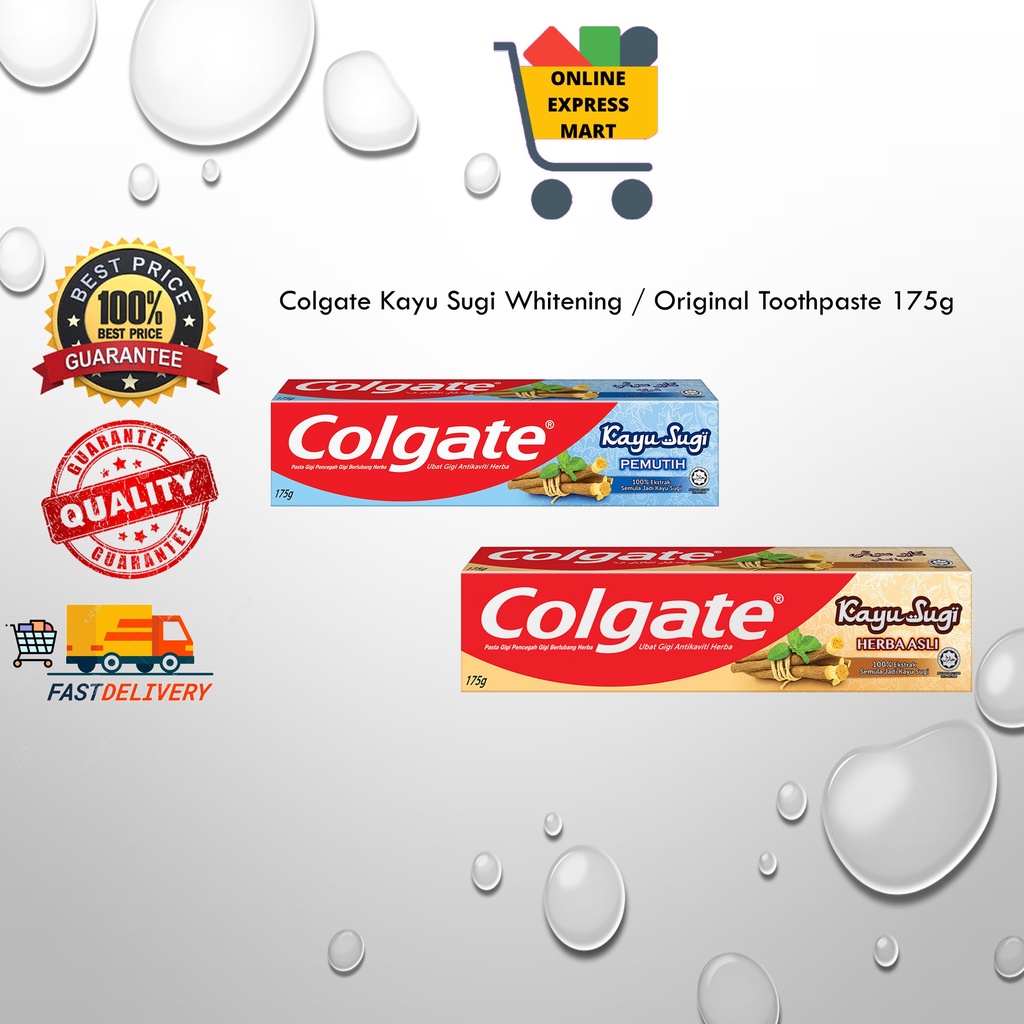Colgate Kayu Sugi Whitening / Original Toothpaste 175g | Shopee Malaysia