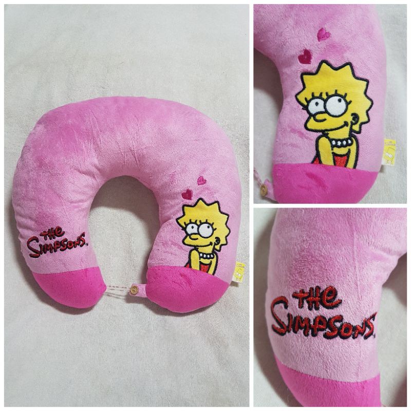 Authentic The Simpsons U Shape Plush Neck Pillow | Shopee Malaysia