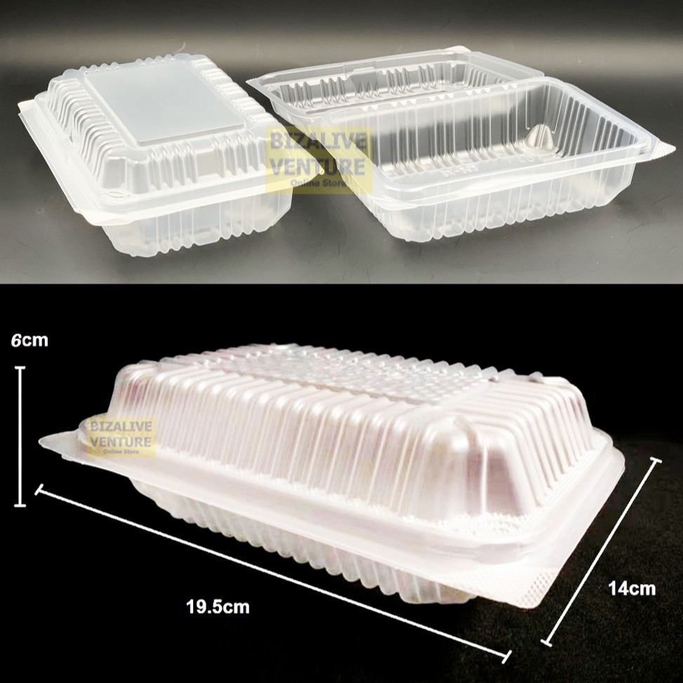 BX 262 Big Lunch Box (50Pcs±) | Disposable Lunch Box | Disposable PP ...