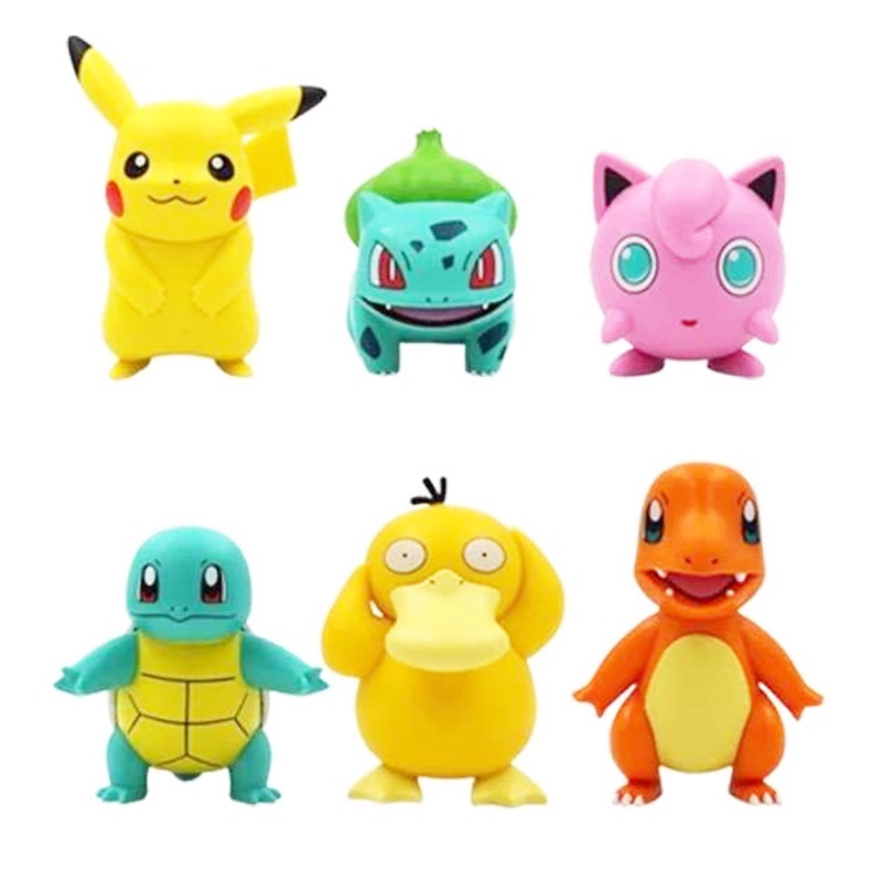 Malaysia Poké Model Authorized Toy POKEMON Pikachu Charmander Bulbasaur ...