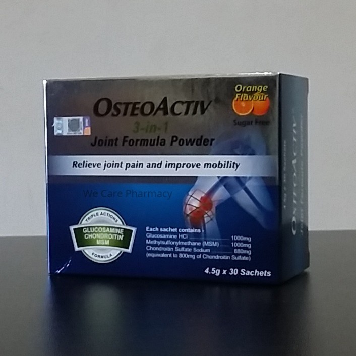 OsteoActiv 3-In-1 Joint Formula Powder 30 Sachets Exp2026 (Relieve ...