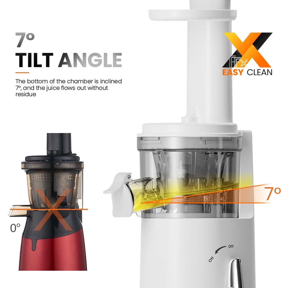 MIUI Mini Slow Juicer 1702E Portable Petit Fruit Extractor 50rpm ...